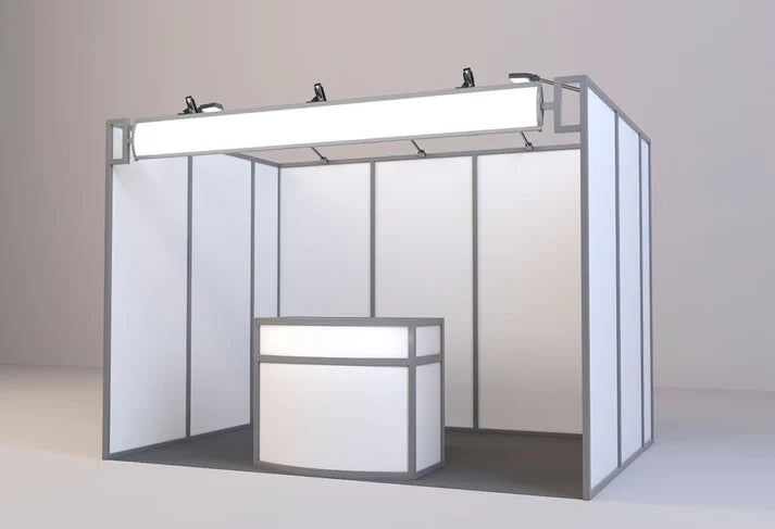 1 chair - counter - 3x3 Shell scheme – SPOT PLATFORM